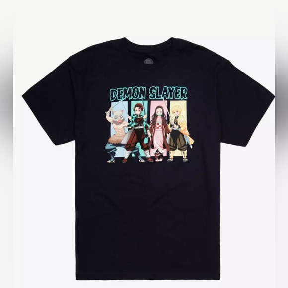 Demon Slayer | Tops | Anime Demon Slayer Tee Shirt | Poshmark